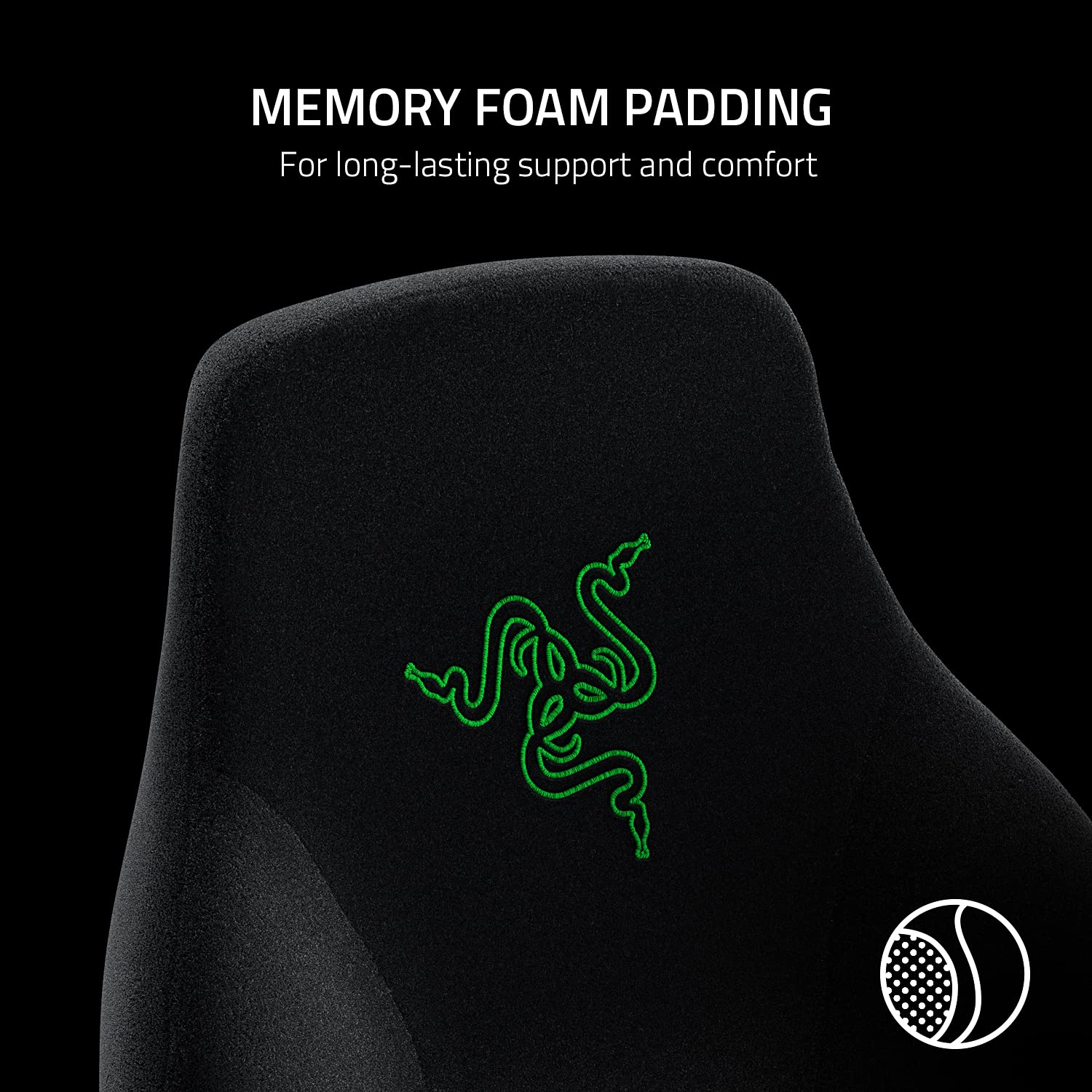 Razer Head Cushion - Neck & Head Support for Gaming Chairs ...