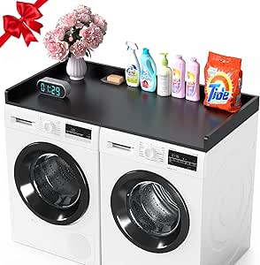 Amazon.com: GKLOHDD Washer Dryer Countertop: 27.5" x 54" Laundry Topper ...