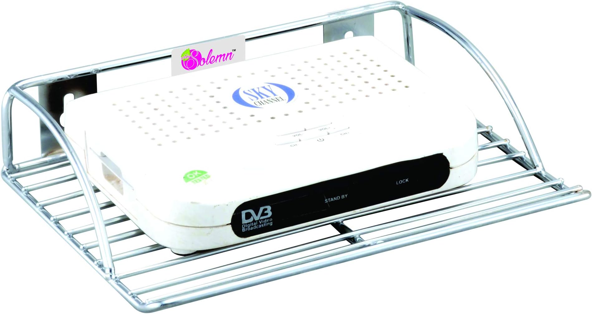 Buy R.O.H.C Pack of 2 Set Top Box/DTH Stand - Wall Mount Stand/WiFi ...