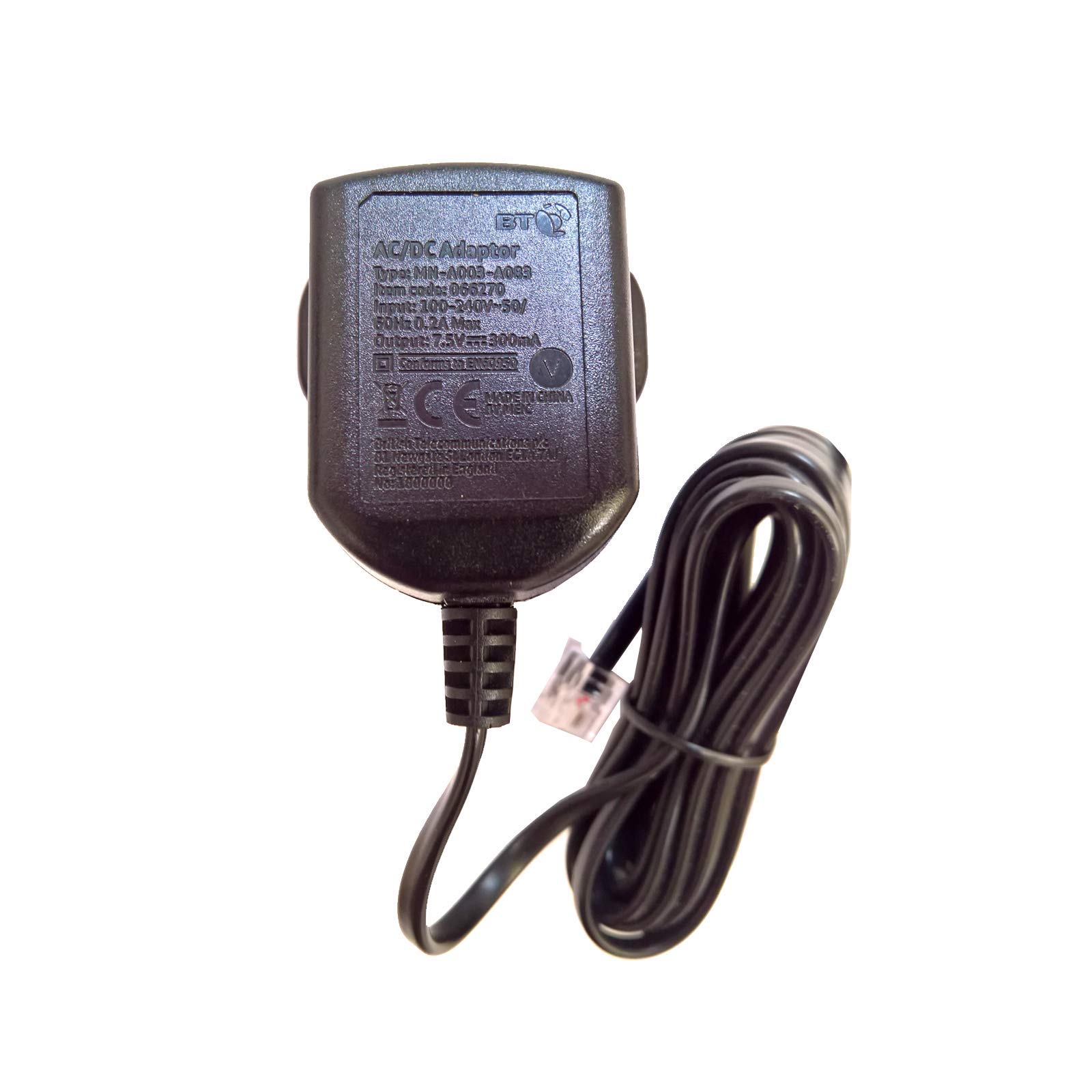 BT Power Supply (Charger) Item Code 066270 for various BT Cordless DECT ...