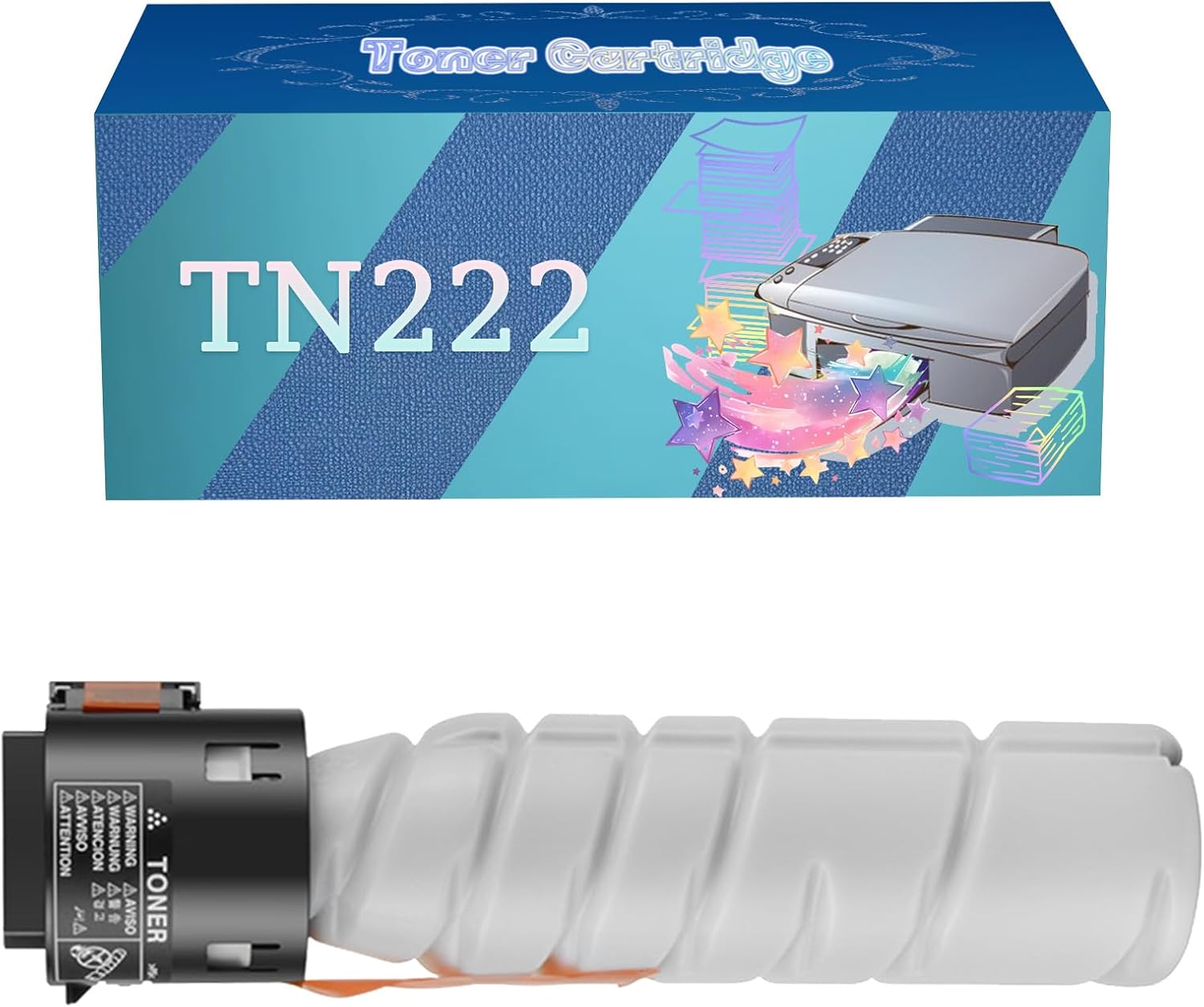 Amazon.com: AOKLEY TN222 222 Toner Cartridge Replacement for Toner ...