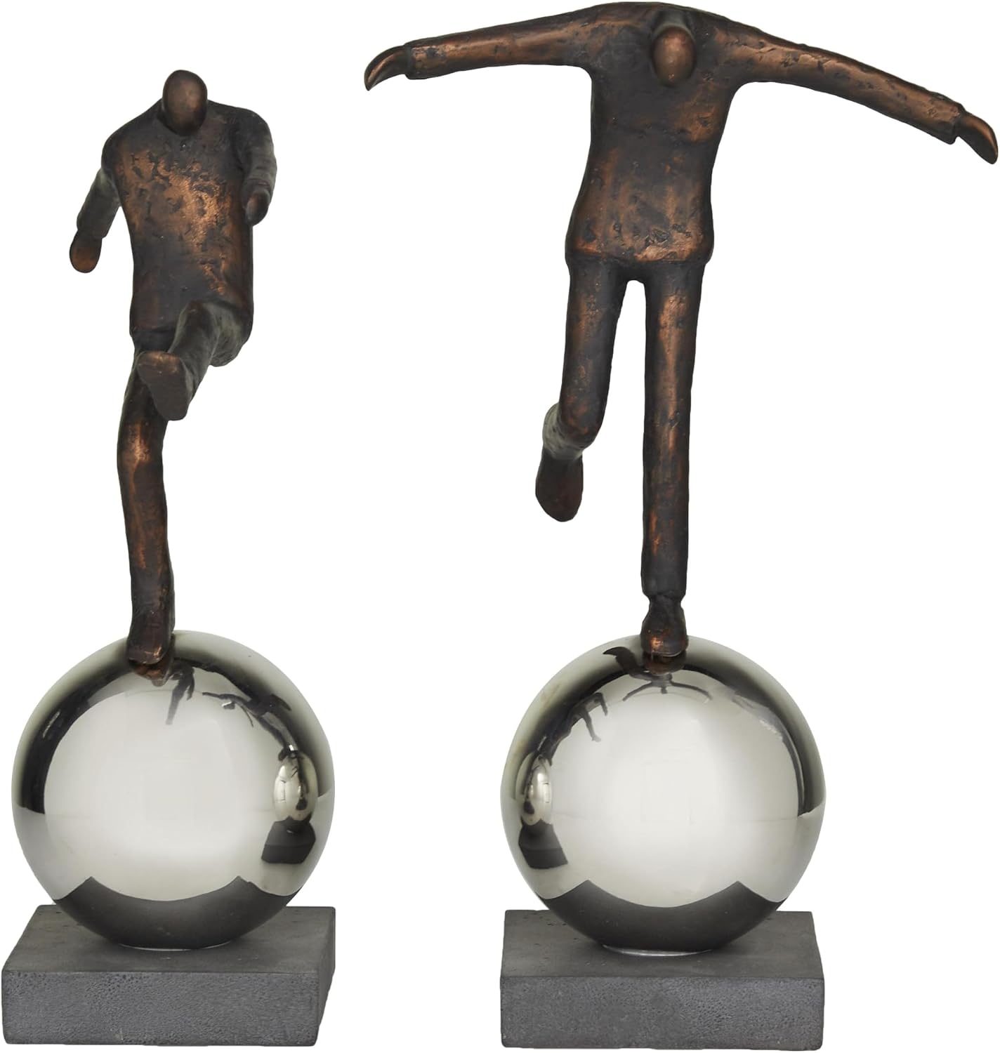 Amazon.com: Deco 79 Polystone People Decorative Sculpture Home Decor ...