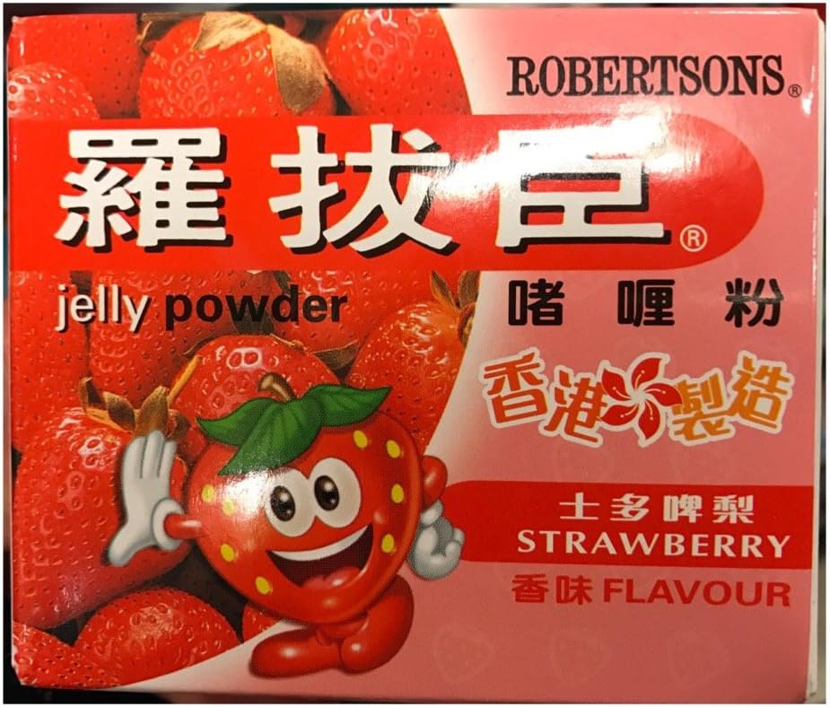 Amazon.com : Robertsons Jelly Powder (Strawberry Flavour) (80GM) (Pack ...