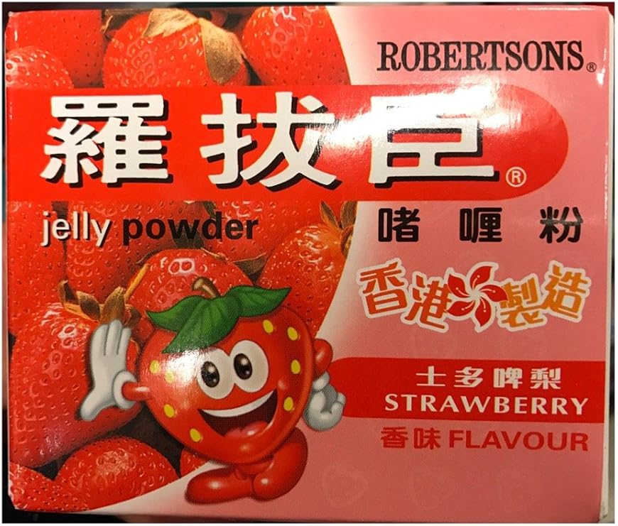 Amazon.com : Robertsons Jelly Powder (Strawberry Flavour) (80GM) (Pack ...