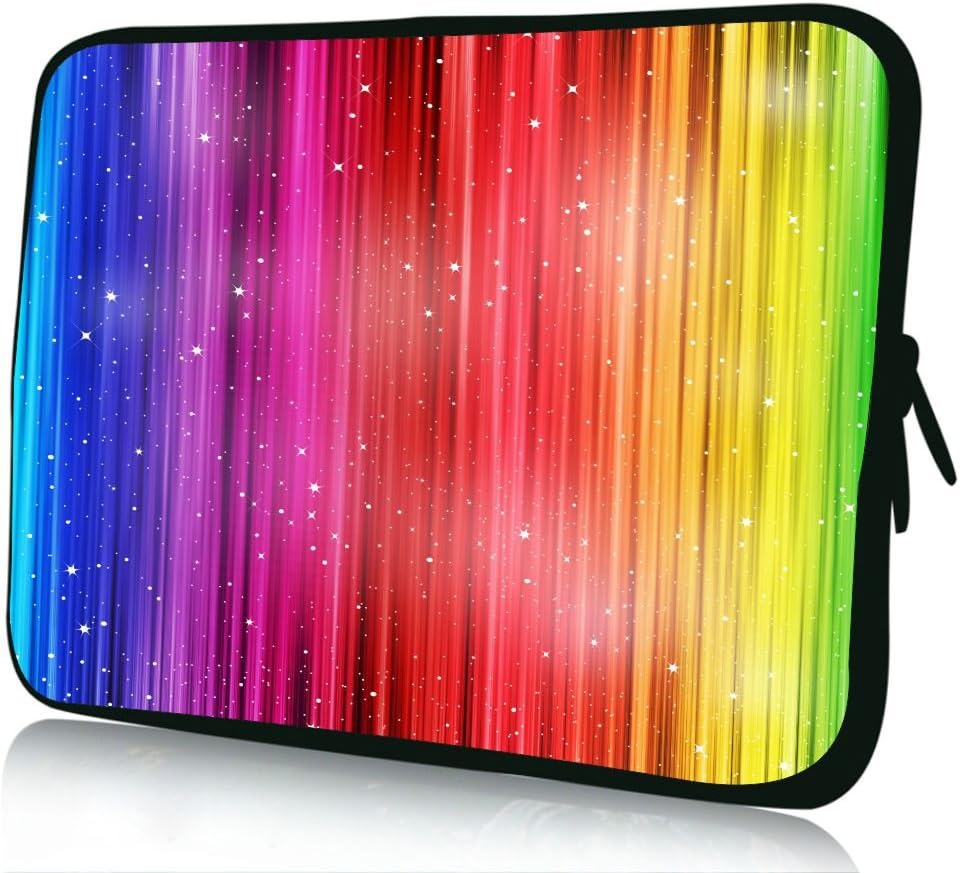 Amazon.com: Rikki Knight® Colored Rainbow Striped Boards Design Laptop ...