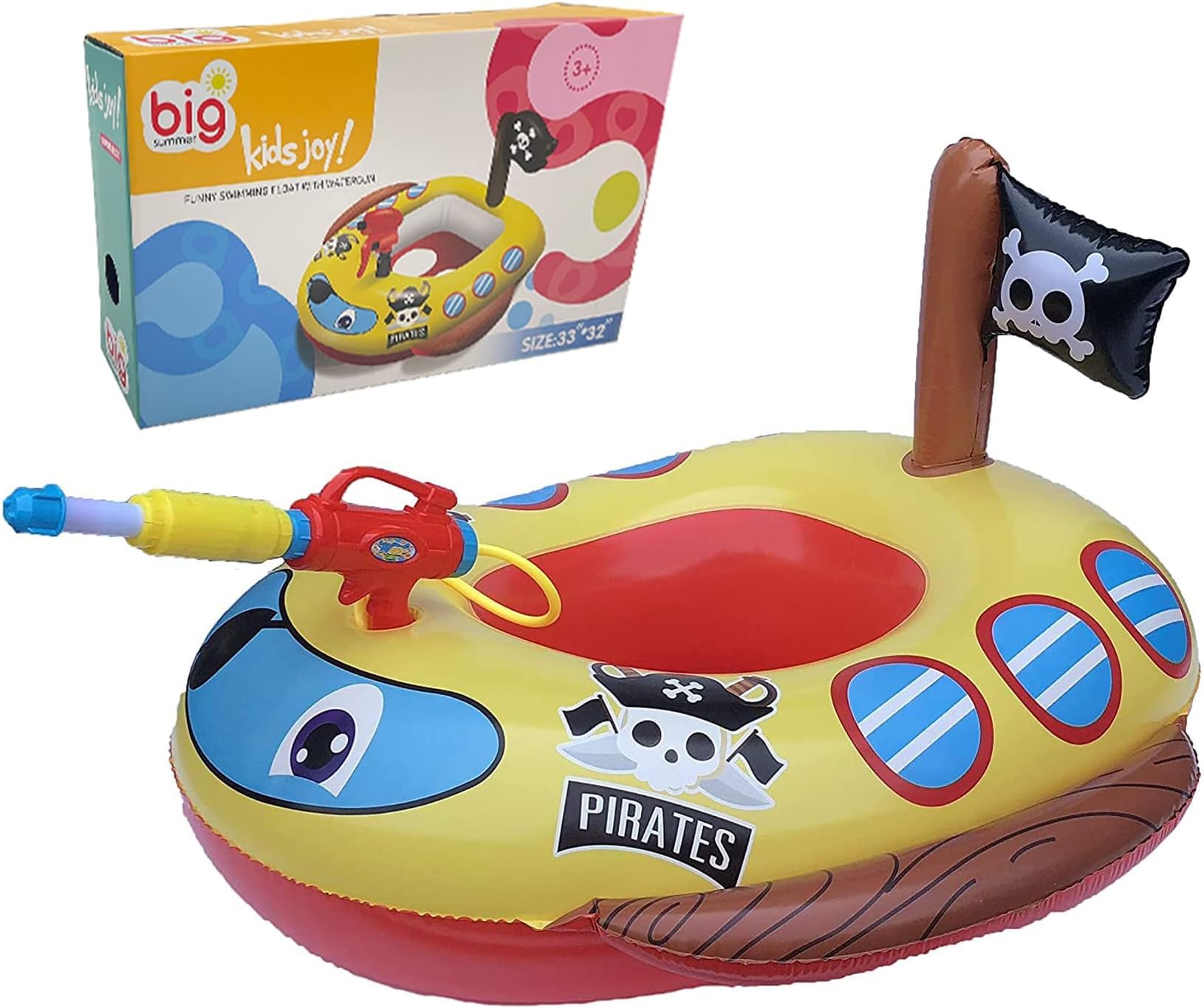 Amazon.com: Poolmaster 87320 Swimming Pool and Lake Inflatable Boat ...