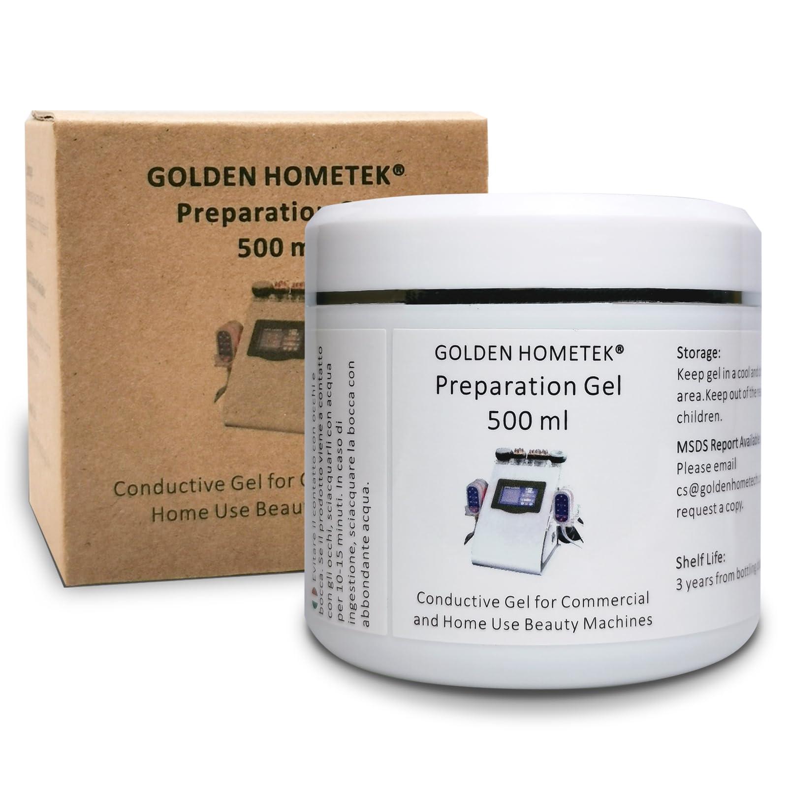 Preparation Gel - Conductive Gel for use with RF Facial Firming and ...