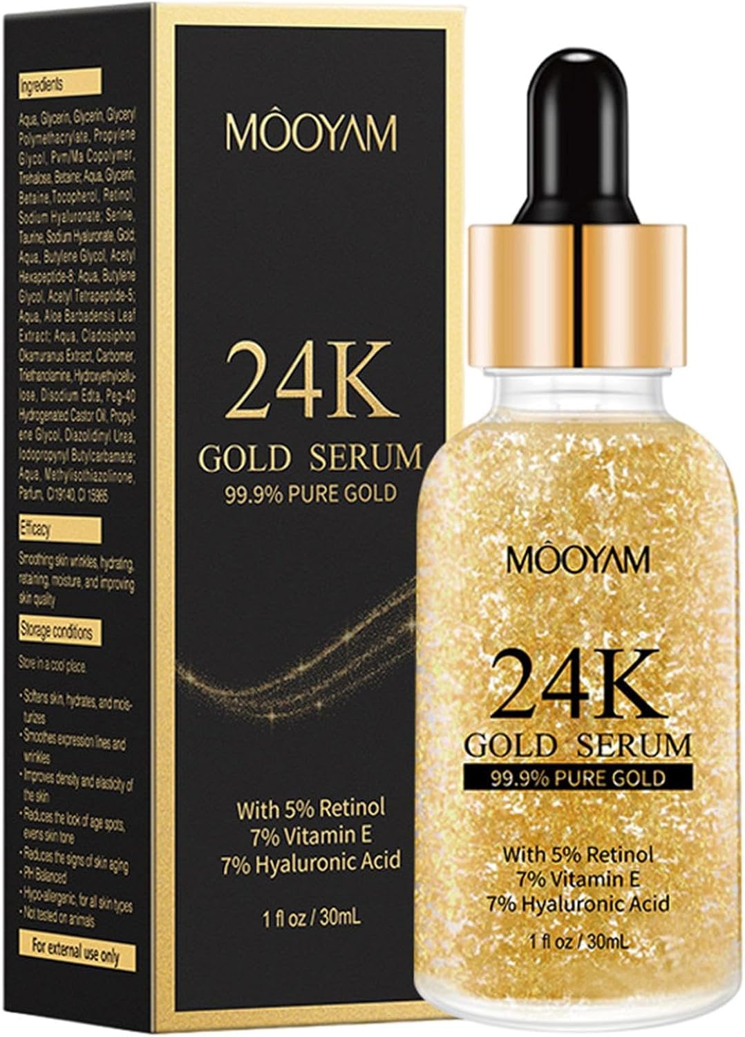 Face Firming Essence - 30 Ml Natural Hydrating Gold Essence,Hydration ...