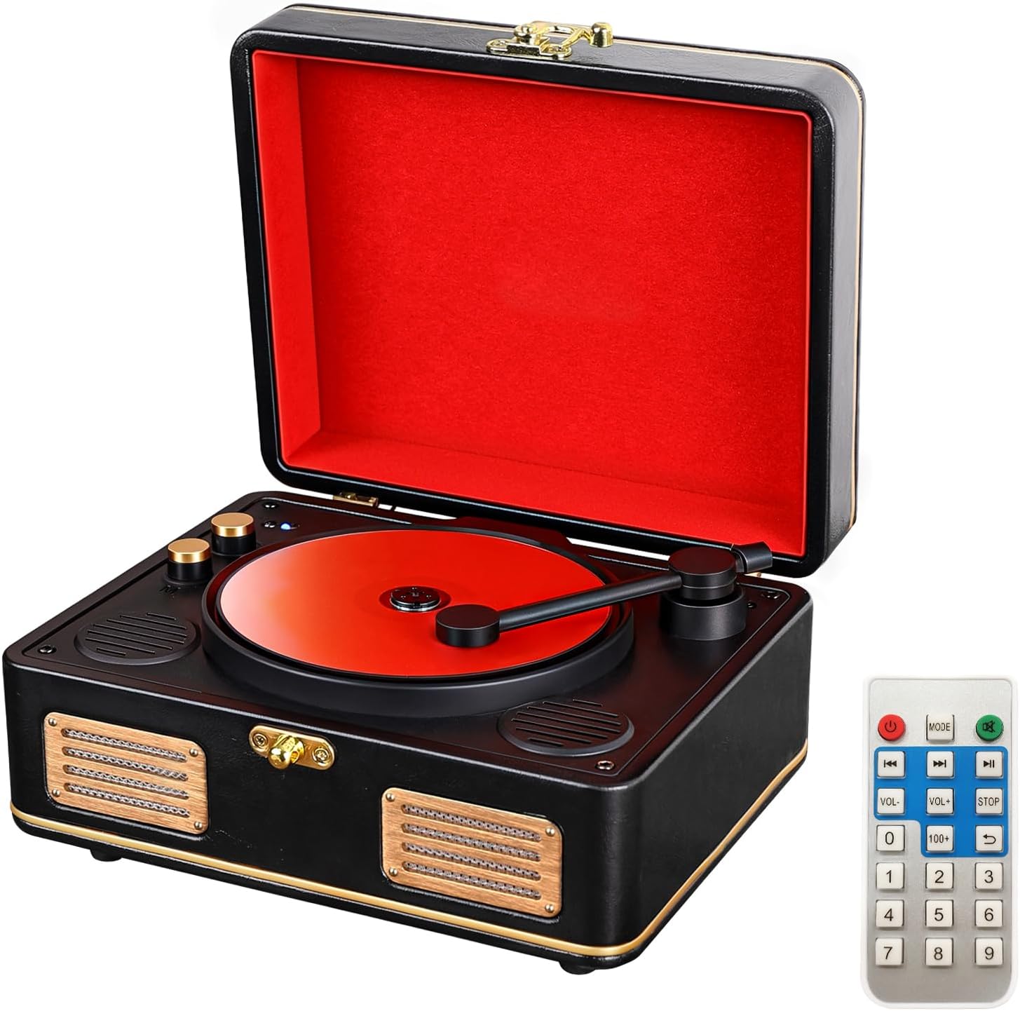 Amazon.com: MANAYO Retro Portable CD Player with Bluetooth ...