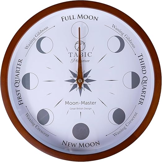 Amazon.com: Tabic Planeteco Moon Master - Precision Lunar Phase Wall ...