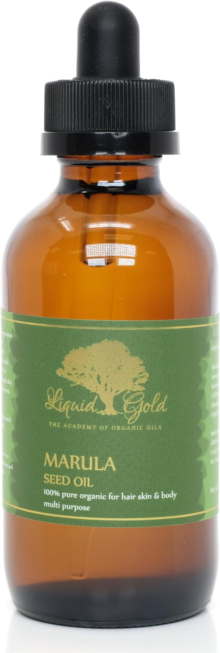 Amazon.com : Liquid Gold Inc - 4 oz with dropper - Premium Marula Oil ...