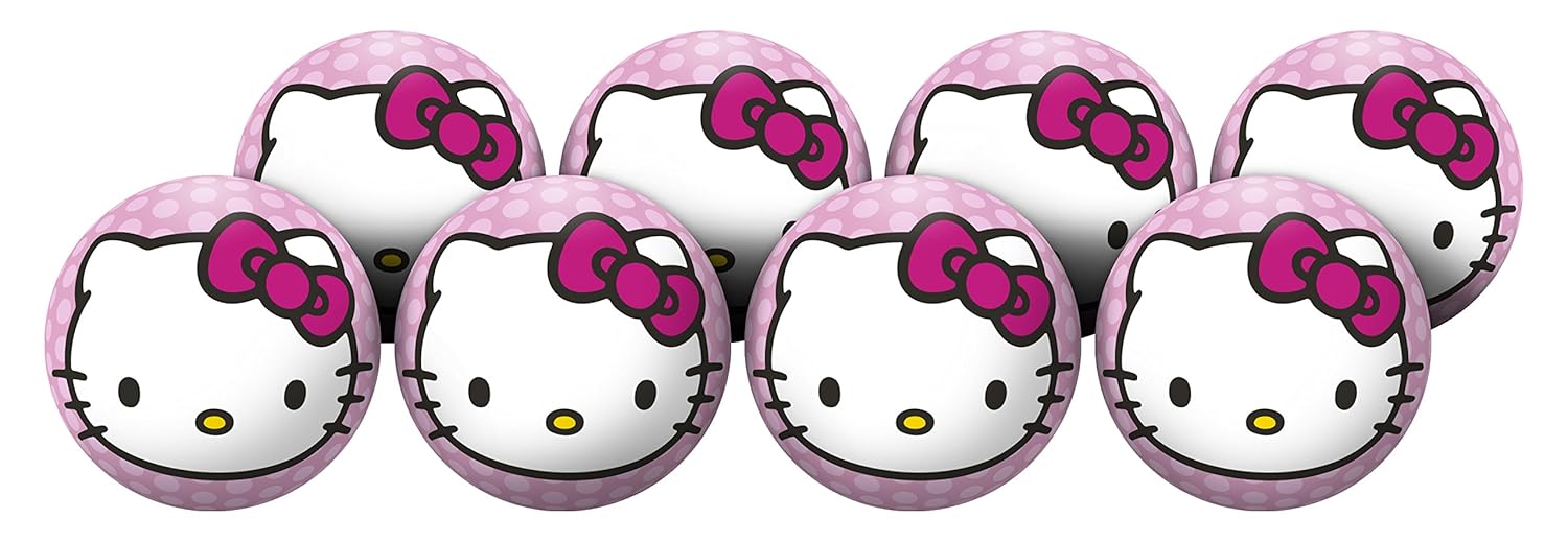 #4 Hello Kitty Playball Party Pack, Pack of 8 Balls - Deflated : Amazon ...