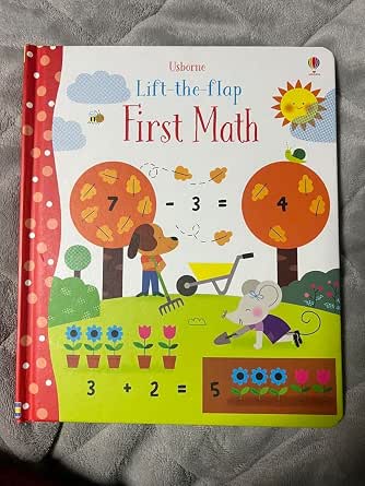Amazon.co.jp: Lift the flap First Math しかけ絵本 : ベビー＆マタニティ