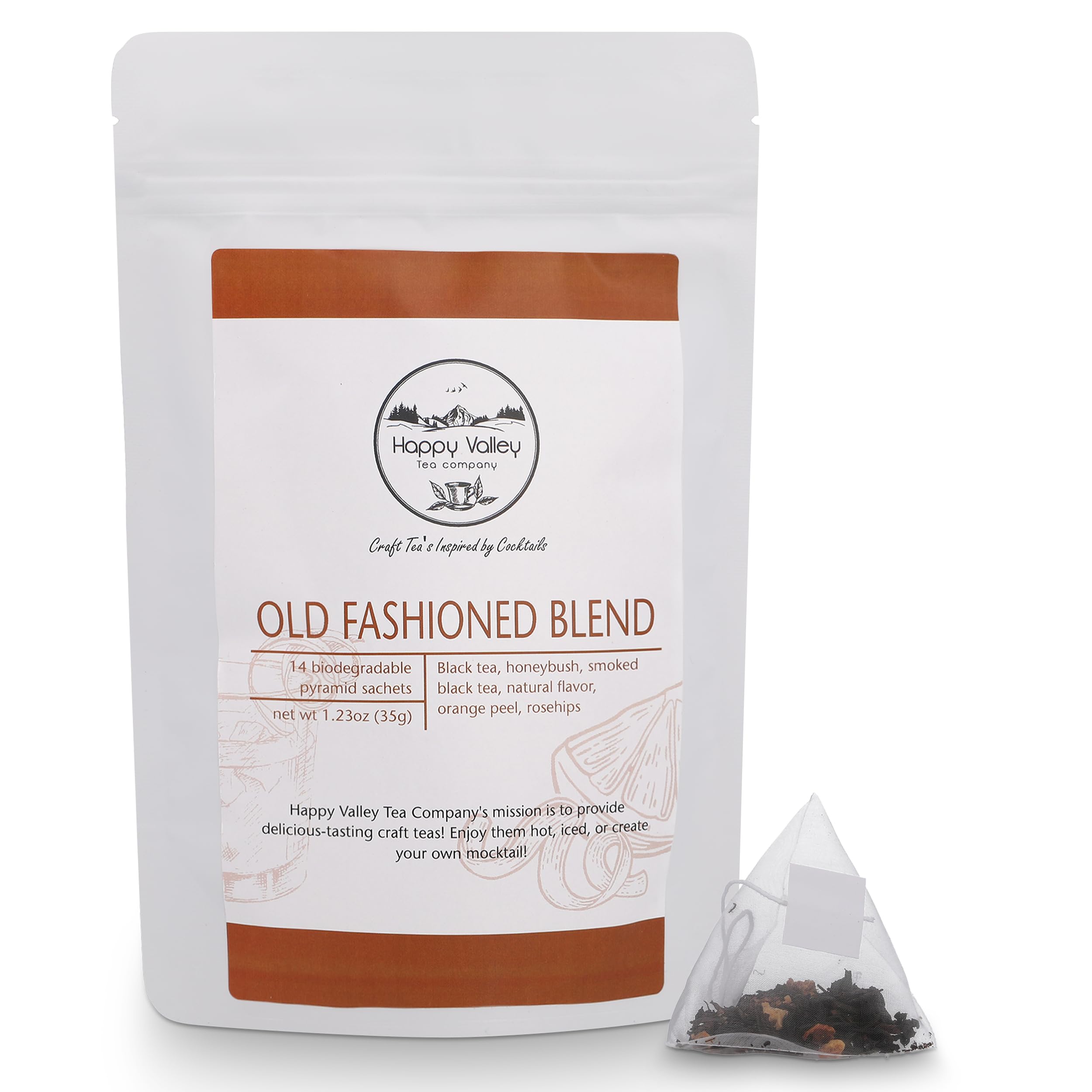 Amazon.com: Old Fashioned Craft Tea Blend by Happy Valley Tea - Teas ...