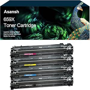 Amazon.com: ASANSH Remanufactured 4PK 659X W2010X W2011X W2013 W2012X ...