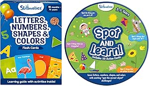 Amazon.com: Skillmatics Thick Flash Cards and Spot & Learn Bundle ...