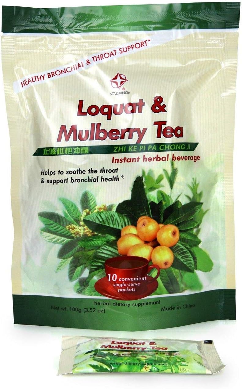Amazon.com: Loquat & Mulberry Combination Instant Herbal Beverage ...