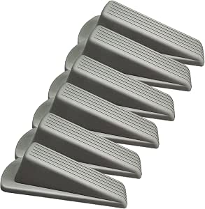 Amazon.com: SEPRHOME Rubber Door Stopper for Bottom, 6 Packs Large Door ...