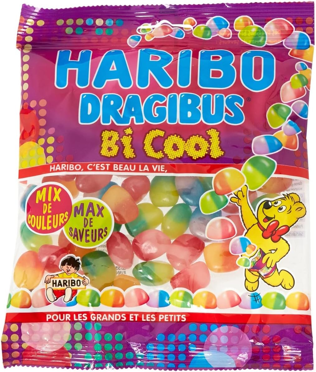 Haribo - Dragibus Bi Cool - 250g : Amazon.co.uk: Grocery