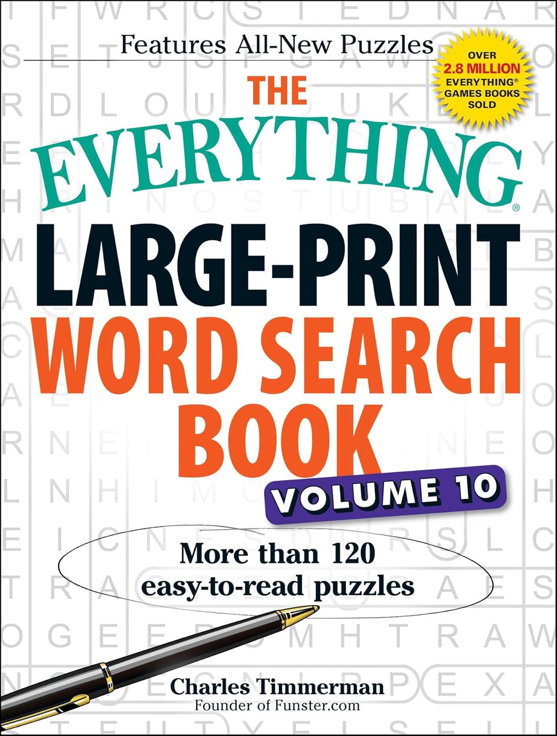 The Everything Large-Print Word Search Book, Volume 10: More Than 120 ...