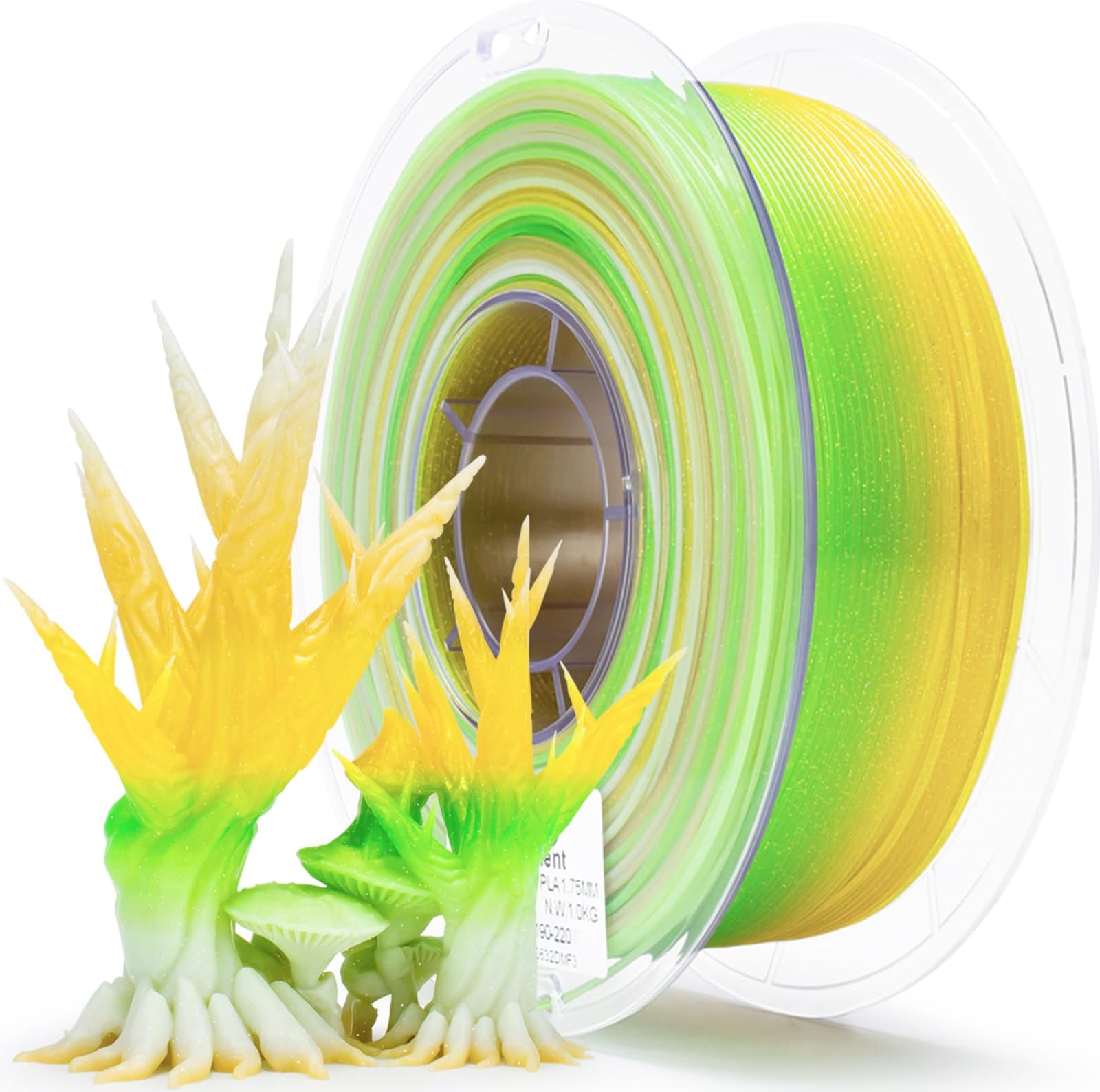 Amazon.com: ZIRO PLA Filament 1.75mm, Fast Color Changing Twinkling PLA ...