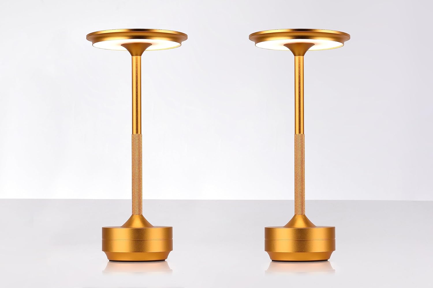 slyshy Cordless Table Lamp - Rechargeable Desk Lamp 3-Color Touch ...