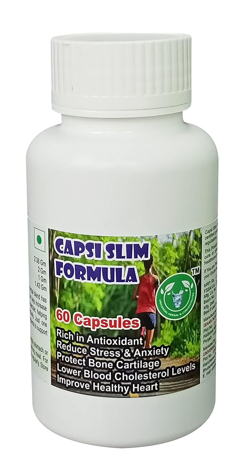 Capsi Slim Formula Capsules (Get One Bottle 50ml Capsi Slim Formula ...