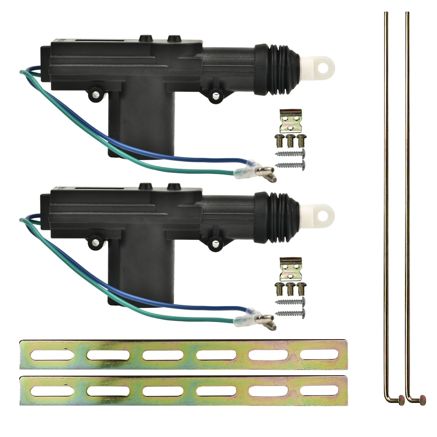 Amazon.com: Holwim Car Door Lock Kit with 2 12v Car Door Lock Actuator ...