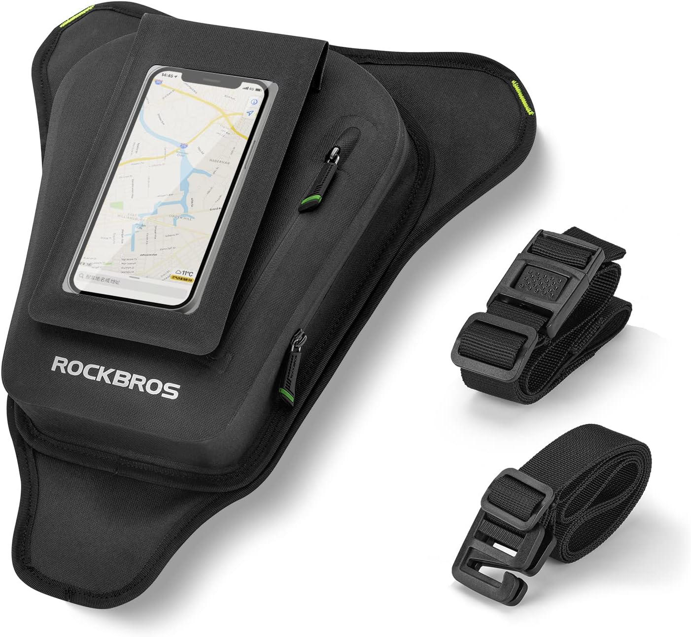 Amazon.com: ROCKBROS Motorcycle Tank Bag Magnetic with Straps ...