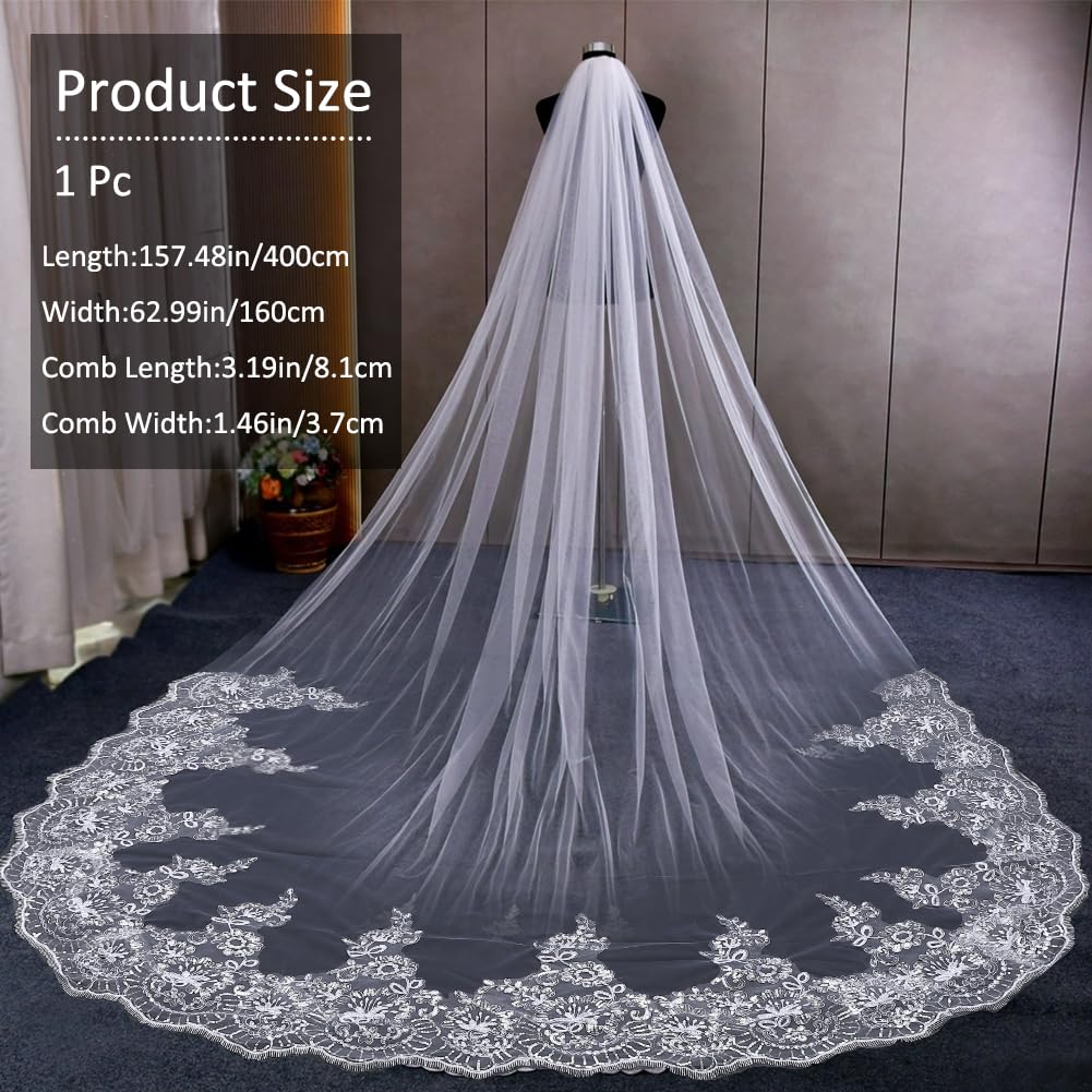 Wedding Veils 400 Dollars Cathedral Ruffled Wedding Veil By Velo