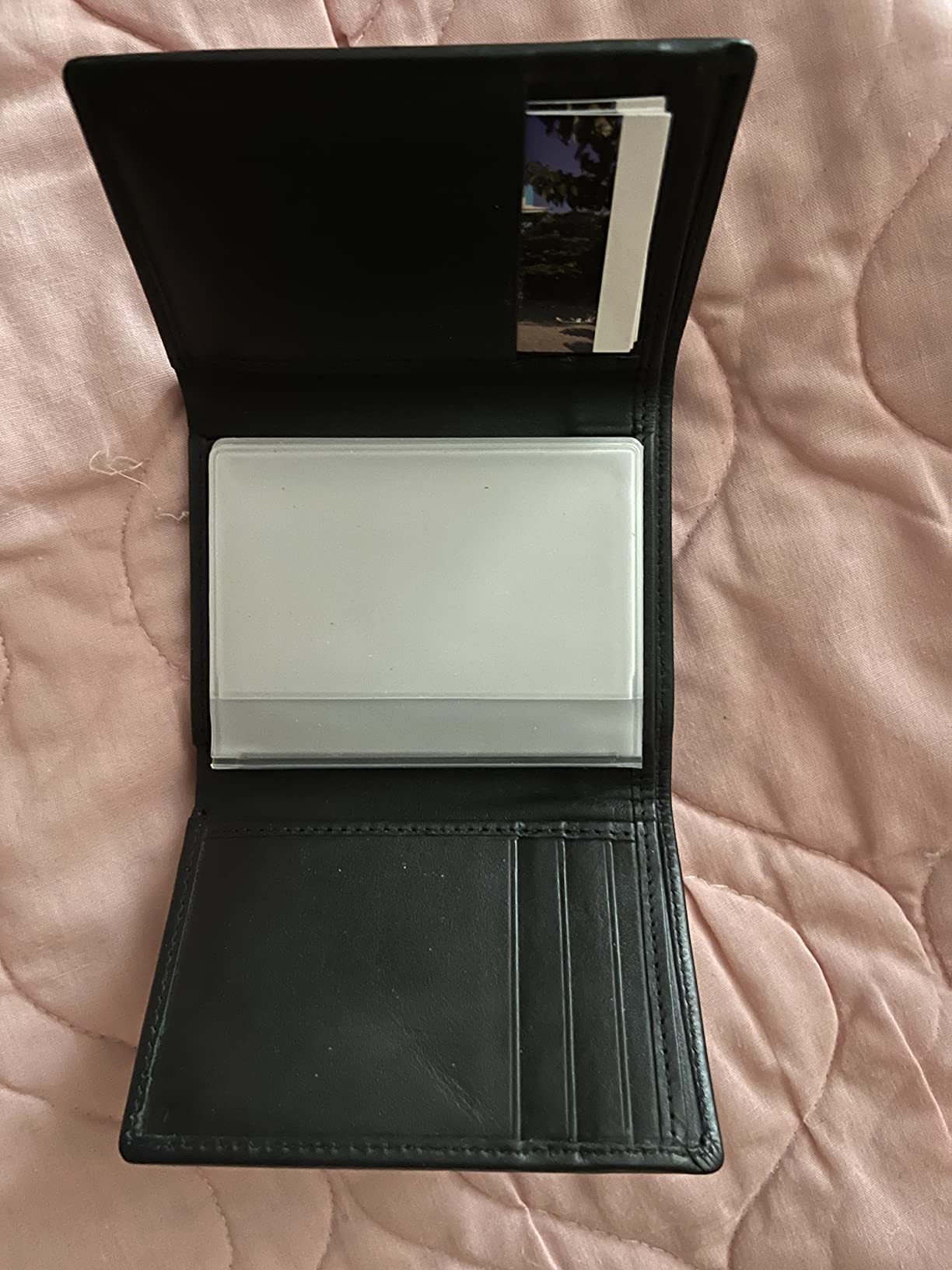 Amazon.com: baotuiok Trifold Leather Wallet for Men with RFID Blocking ...