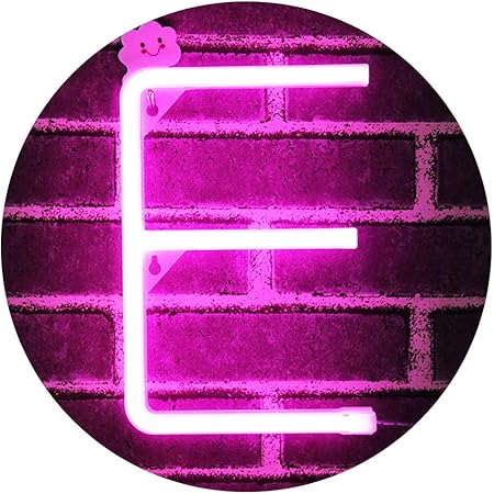 LED Neon Letters Light, Marquee Signs Light Up Letters USB Plug in ...