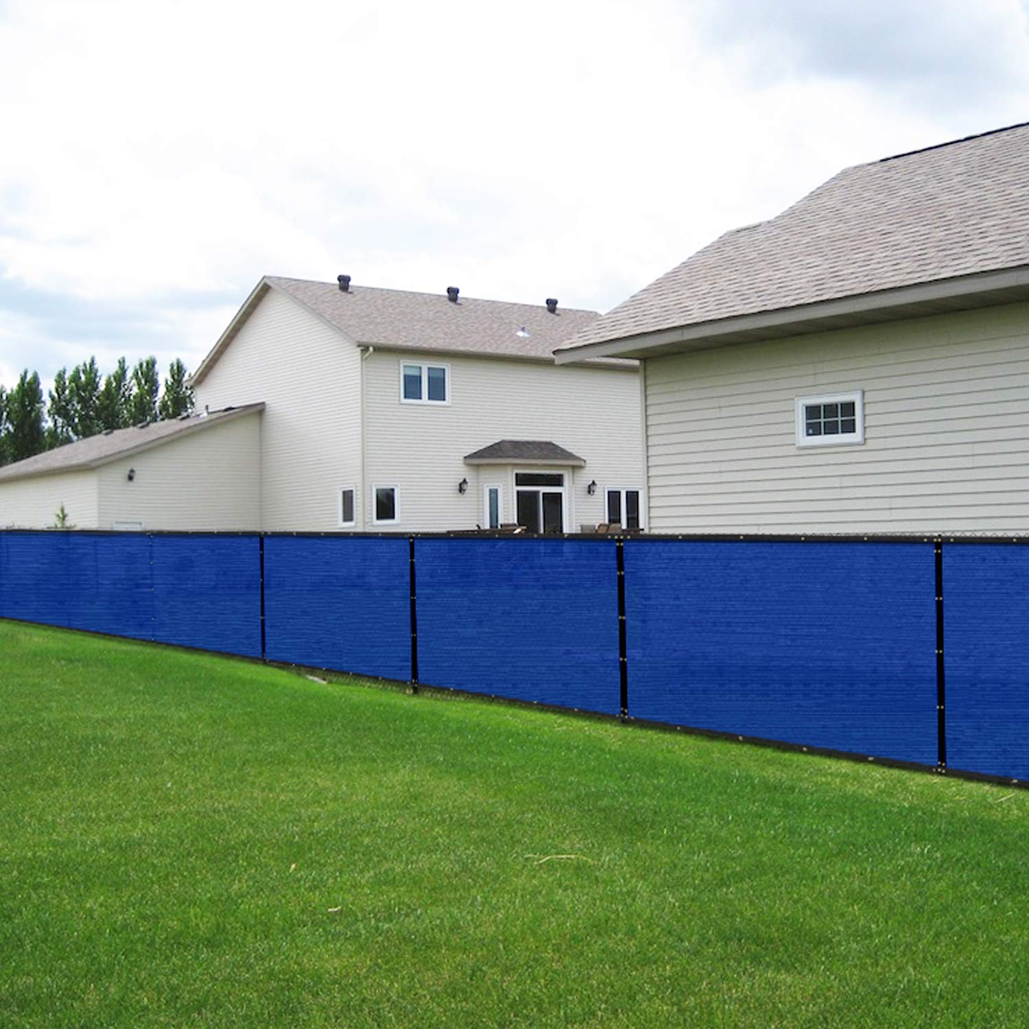 Snapklik.com : Patio Paradise 4 X 50 Blue Privacy Fence Screen Heavy ...