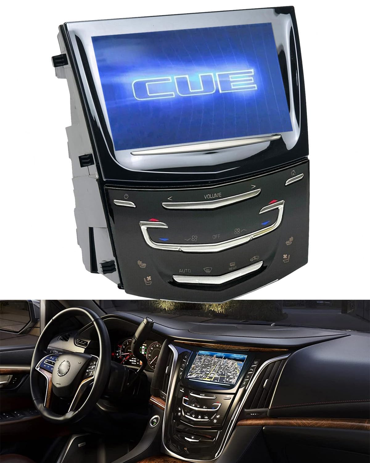 Amazon.com: CUE System Touch Screen Display for Cadillac ATS CTS SRX XTS ELR 2013-2020 fit OEM ...