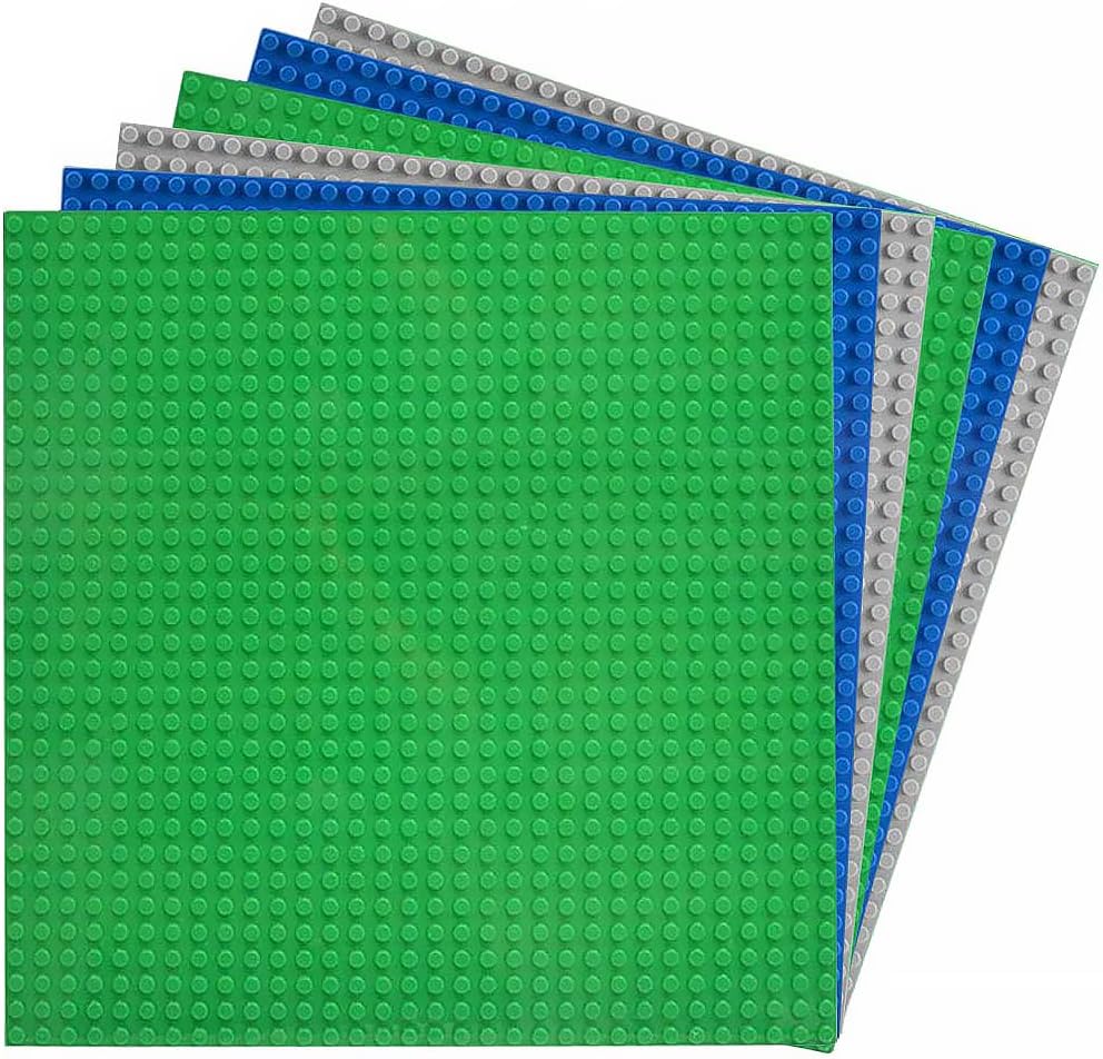 Classic Baseplates Building Bricks Base Plates 25CM x 25CM Compatible ...