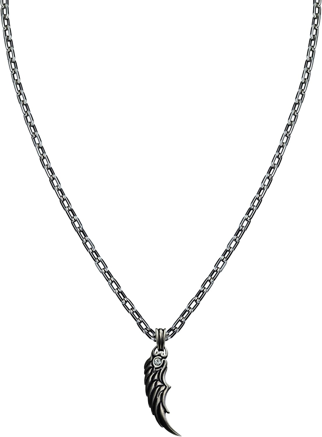Police PJ21923PSE/01 Antique Stainless Steel Chain 70 cm : Amazon.de ...