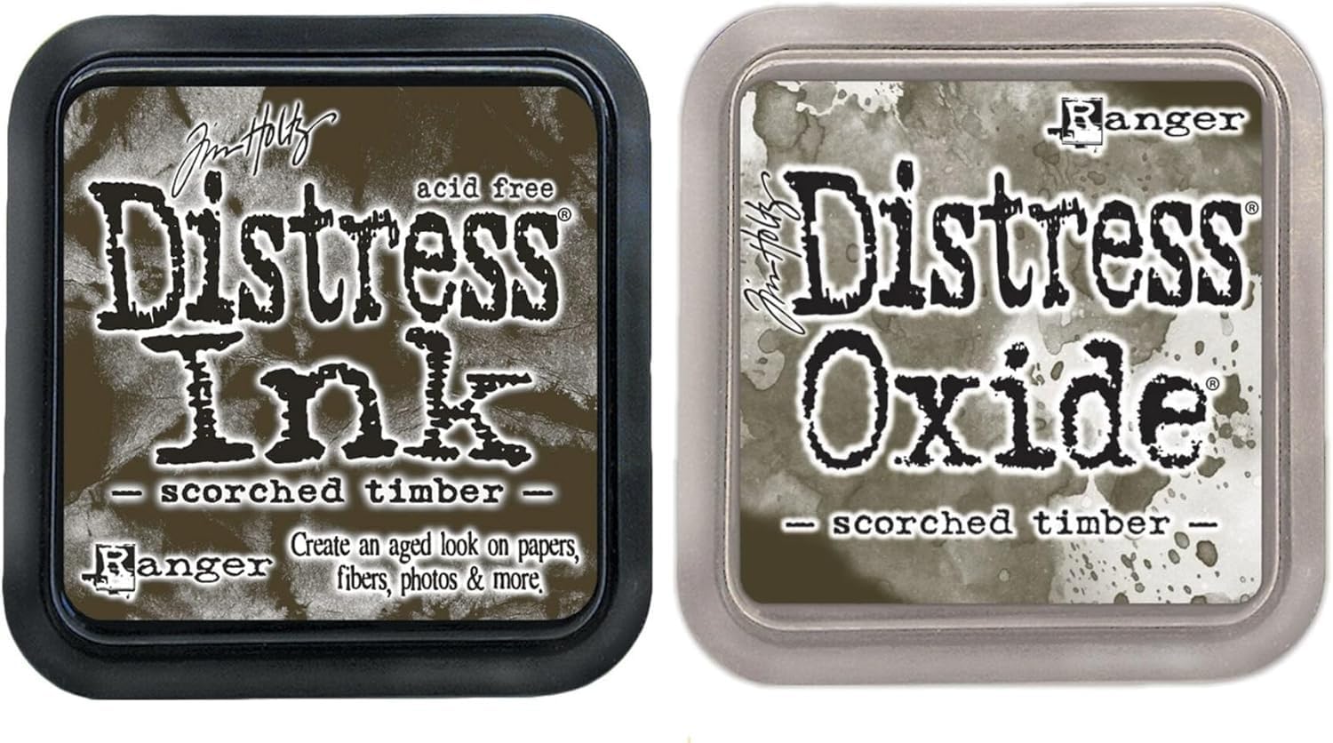 Amazon.com: Ranger Ink Tim Holtz Distress Ink Pads 2-Pack | Oxide ...