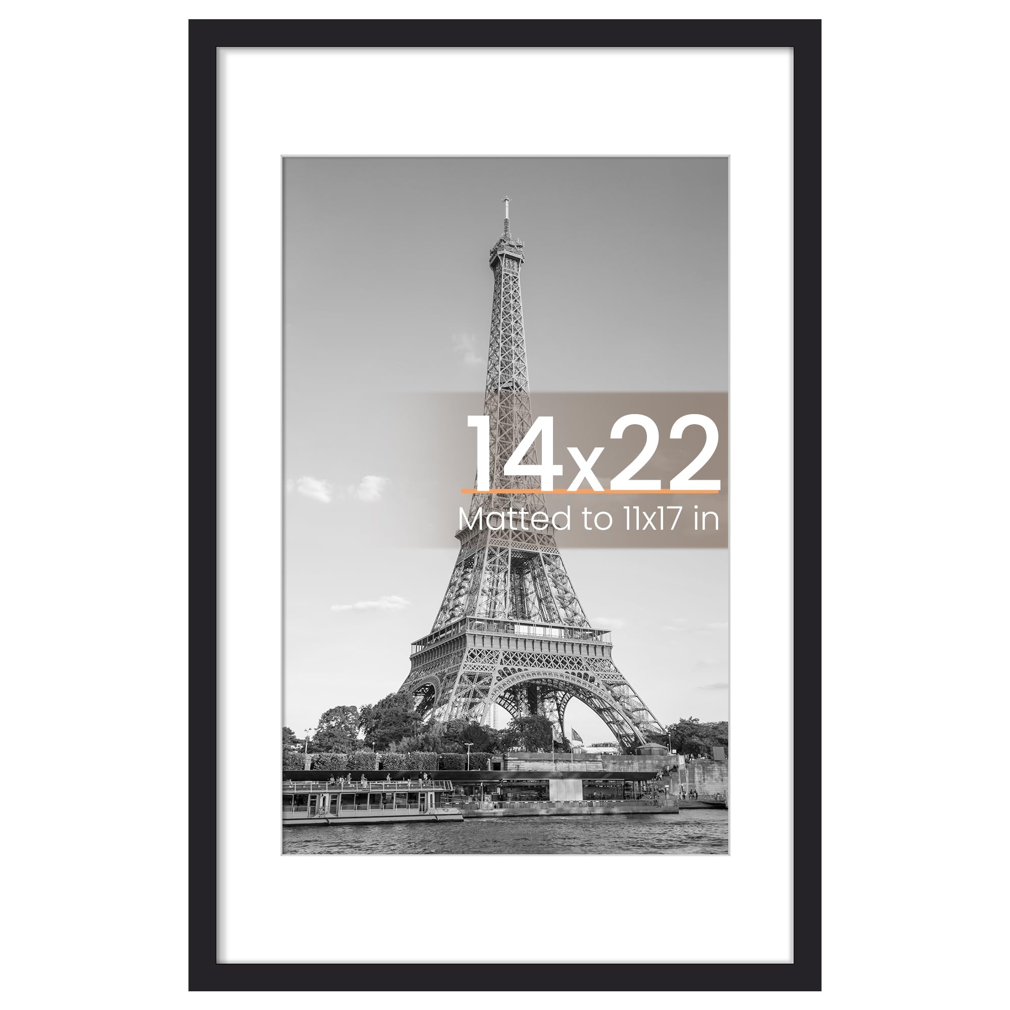 Amazon.com - upsimples 14x22 Picture Frame, Display Pictures 11x17 with ...