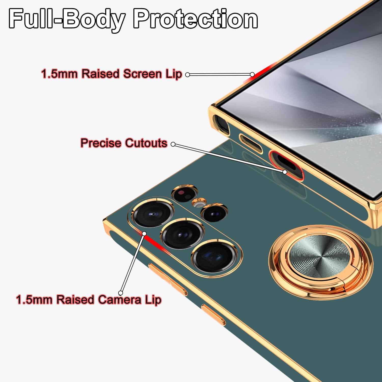 Snapklik.com : Tnarru Samsung Galaxy S24 Ultra Case