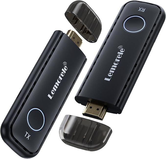 Amazon.com: Lemorele Wireless HDMI Transmitter and Receiver Kit ...