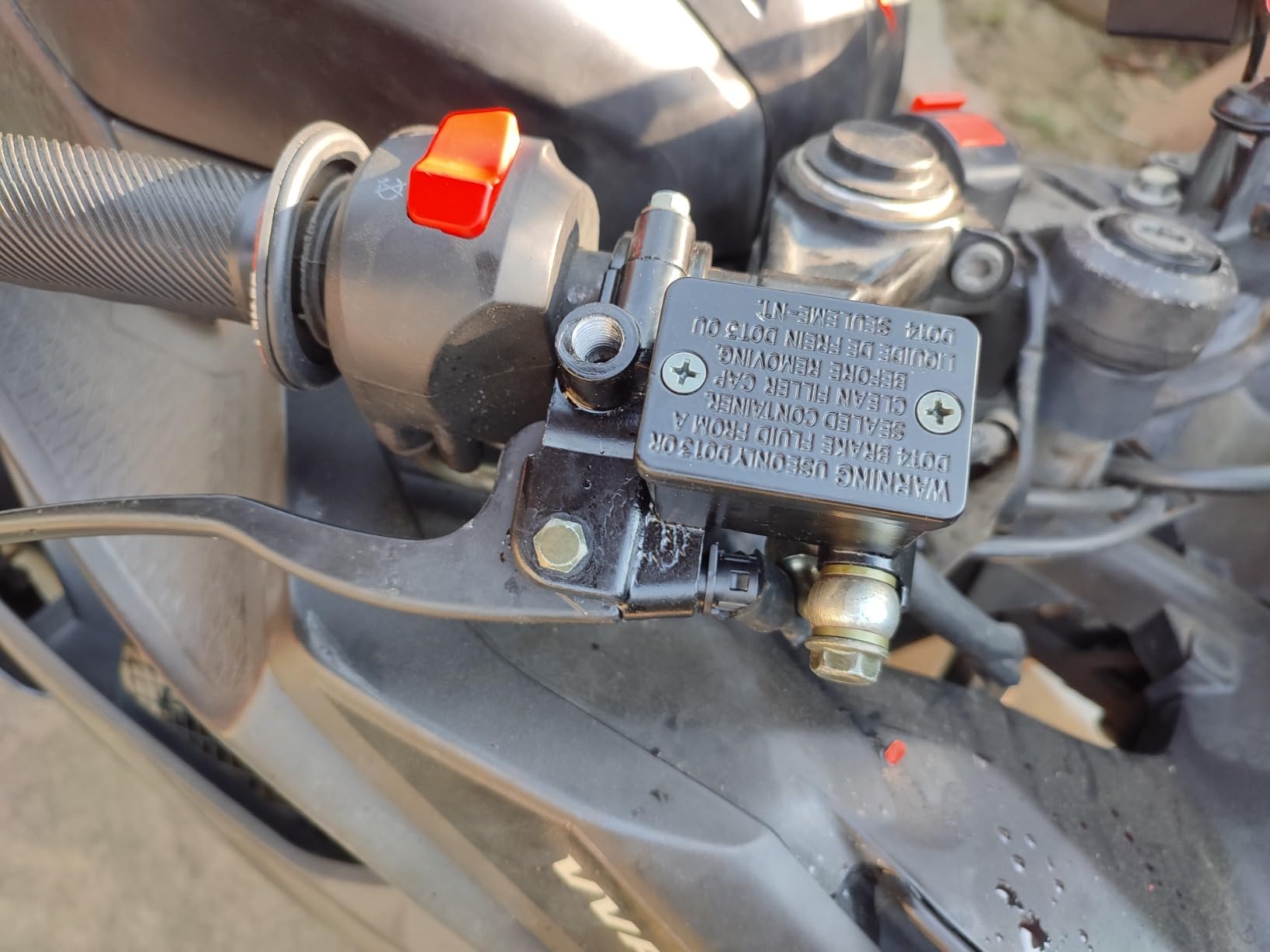 NIKAVI Front Brake Master Cylinder Compatible for Yamaha R15 ...