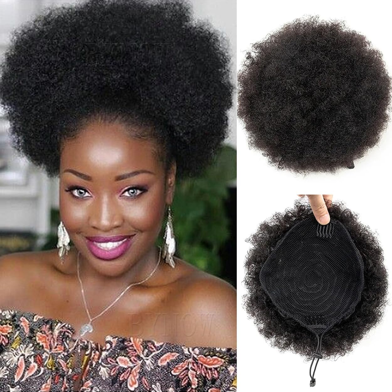 Amazon.com : MISSSPECIAL Afro Puff Drawstring Ponytail Extension for ...