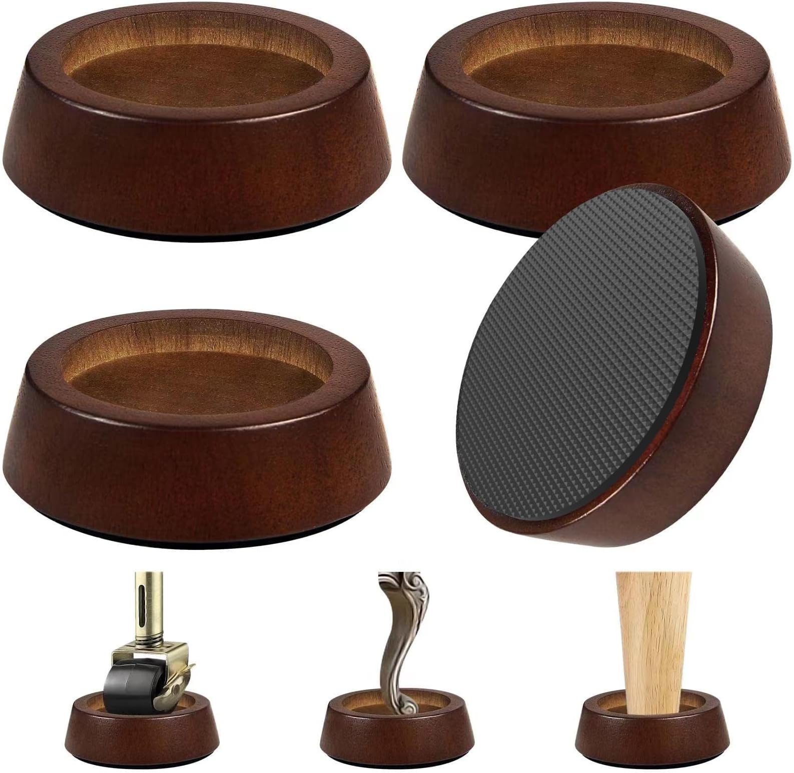 Amazon.com: Xinshidai Bed risers | Furniture Lifter | Wood Riser ...