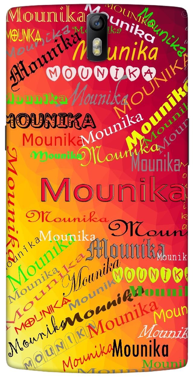 Mounika Name Wallpaper