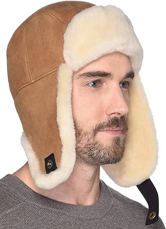 UGG Mens Sheepskin Trapper Hat : Amazon.co.uk: Fashion
