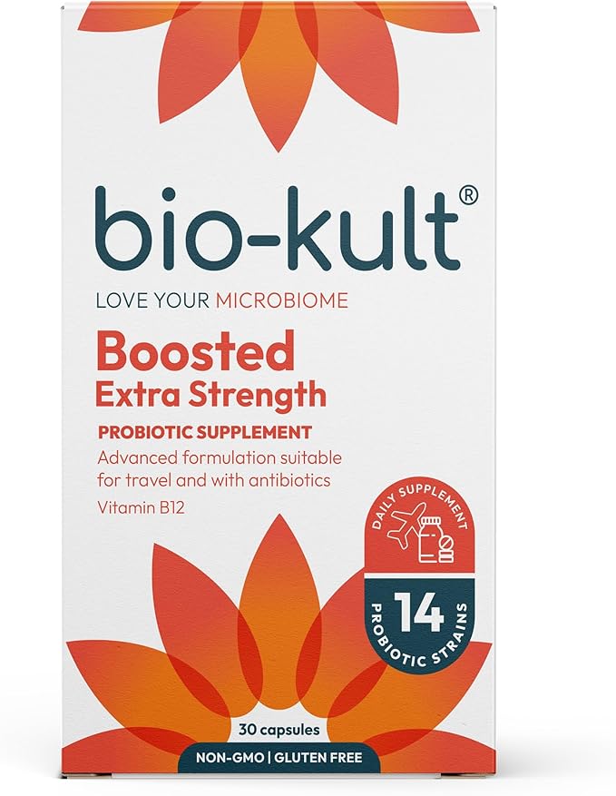 Amazon.com: Bio-Kult Boosted Extra Strength Probiotic Supplement for ...