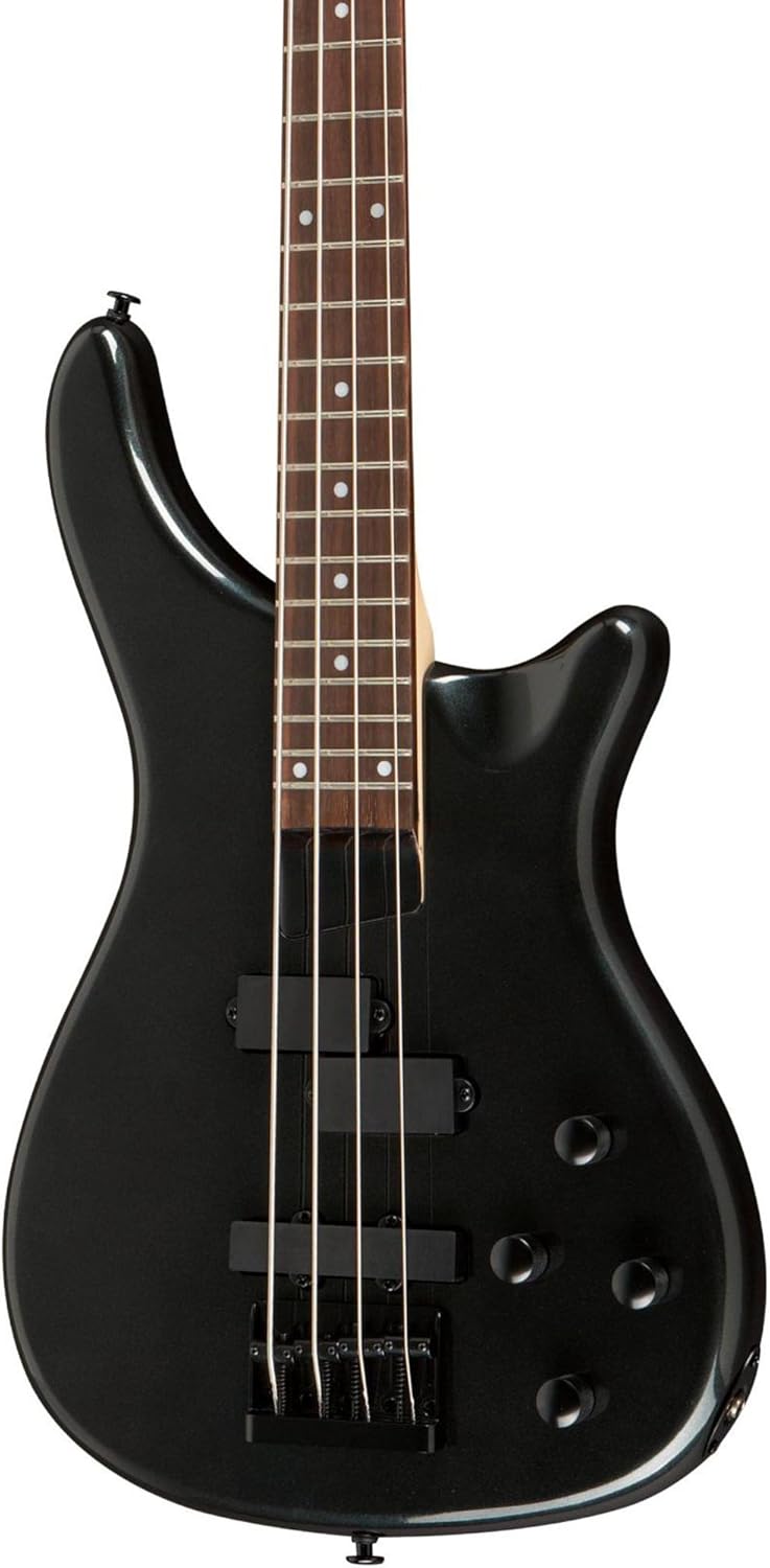 Amazon.com: Rogue LX200B Series III Electric Bass Guitar Pearl Black ...