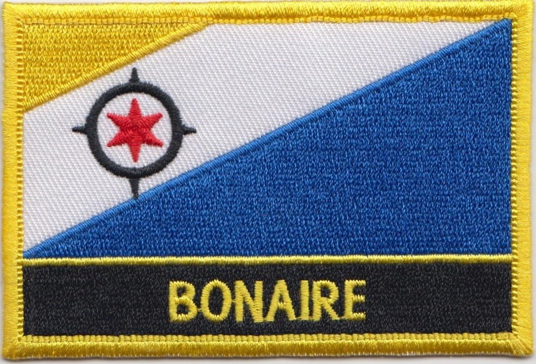Amazon.com: 1000 Flags Bonaire Country Flag Embroidered Blazer Badge ...
