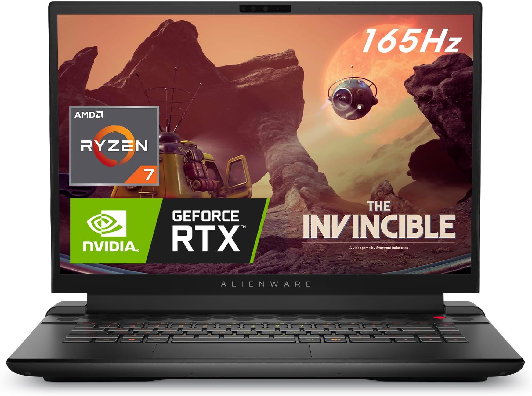 Alienware m16 AMD Gaming Laptop, 16" QHD+ (2560 x 1600) 165Hz, AMD ...