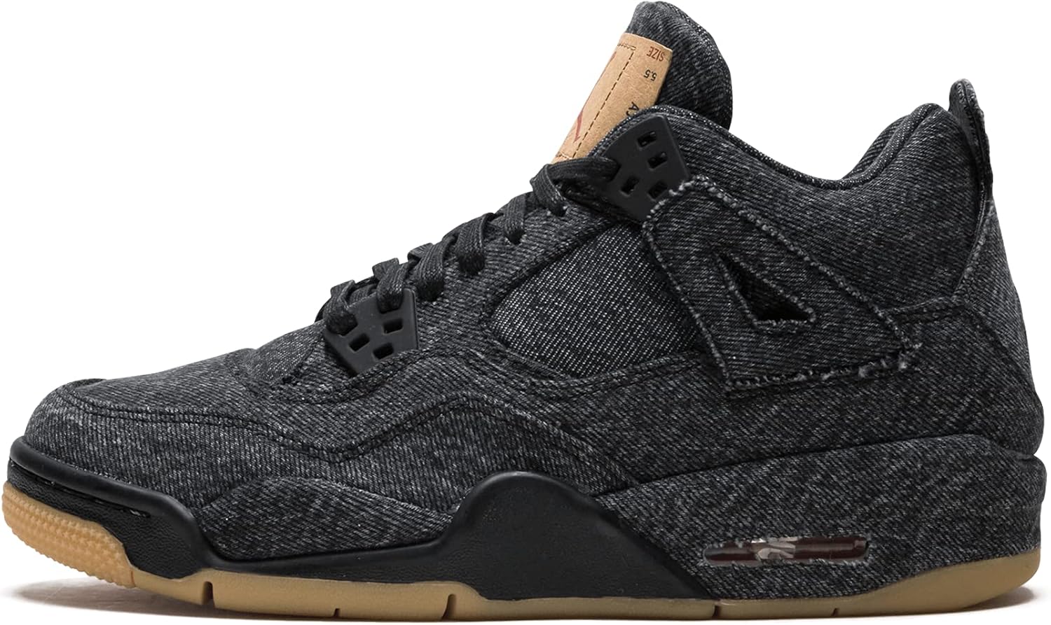 Nike Air Jordan IV 4 Retro Levis Levi's Black NRG GS BG AQ9103-001 US ...
